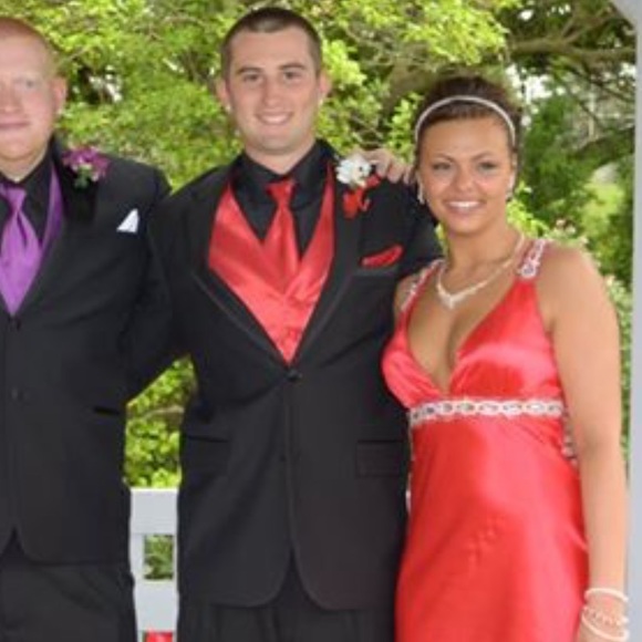 Christopher Henry Joli | Dresses | Red Prom Dress | Poshmark